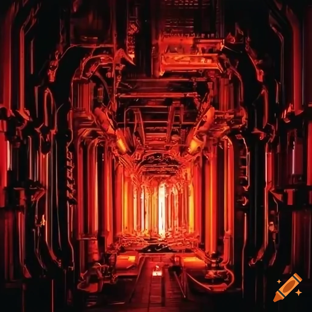 Old red power source on Craiyon