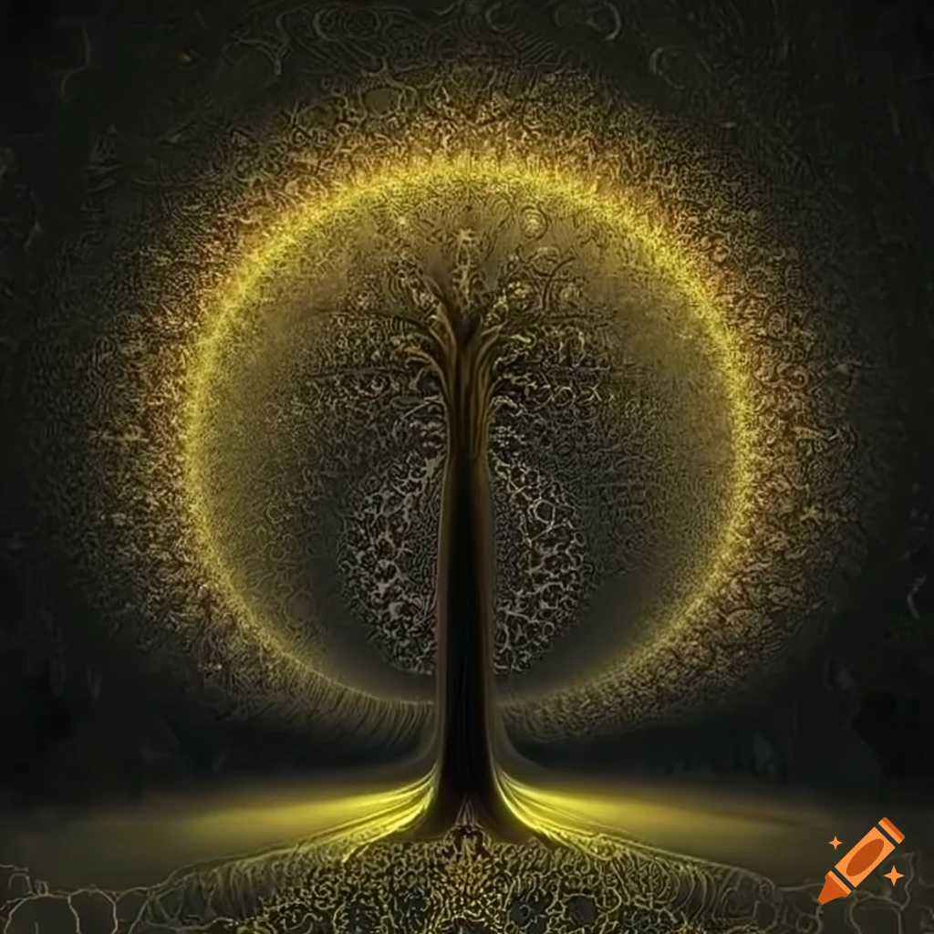 Fractal trees on Craiyon