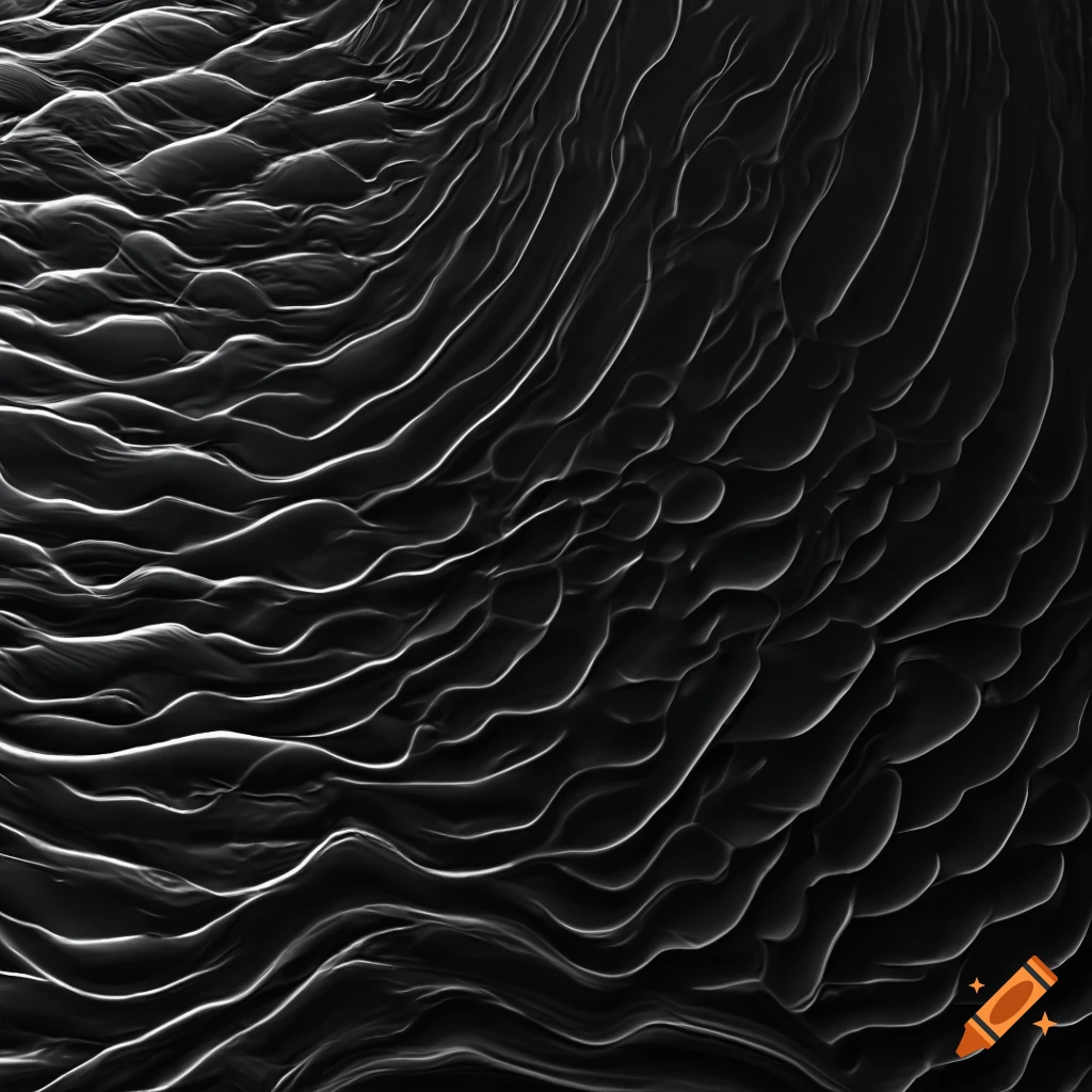 Concentric wrinkles in 3d texture on Craiyon