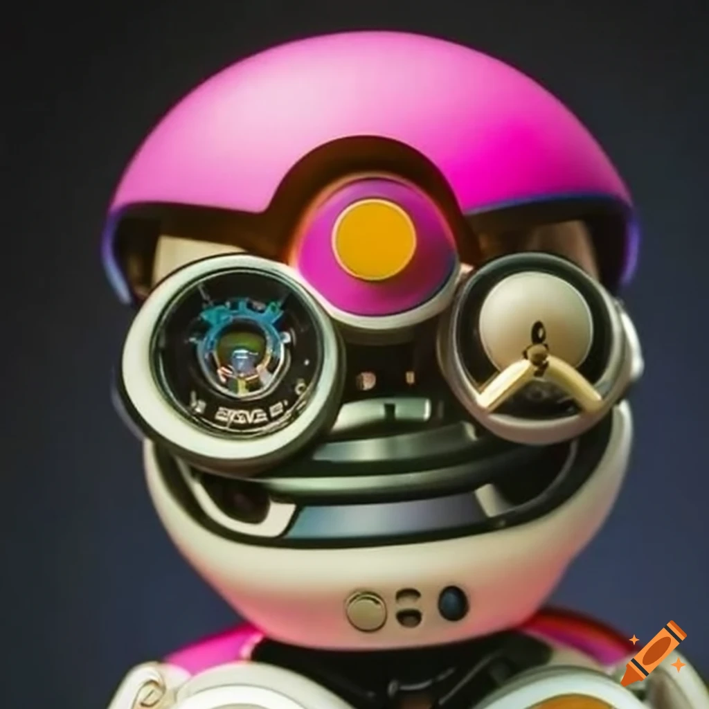 Mabel pines transforming into a robot on Craiyon