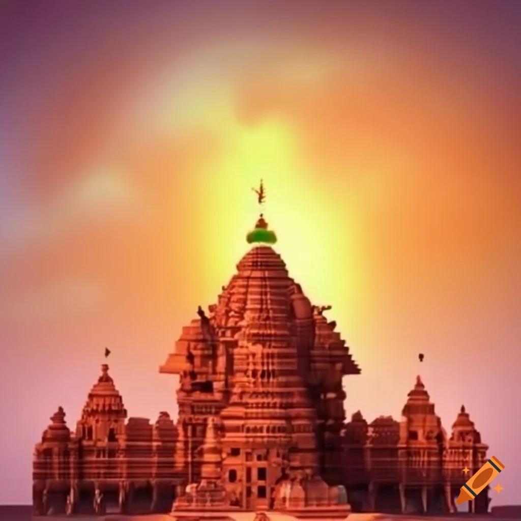 Ram Mandir animated gif on Craiyon