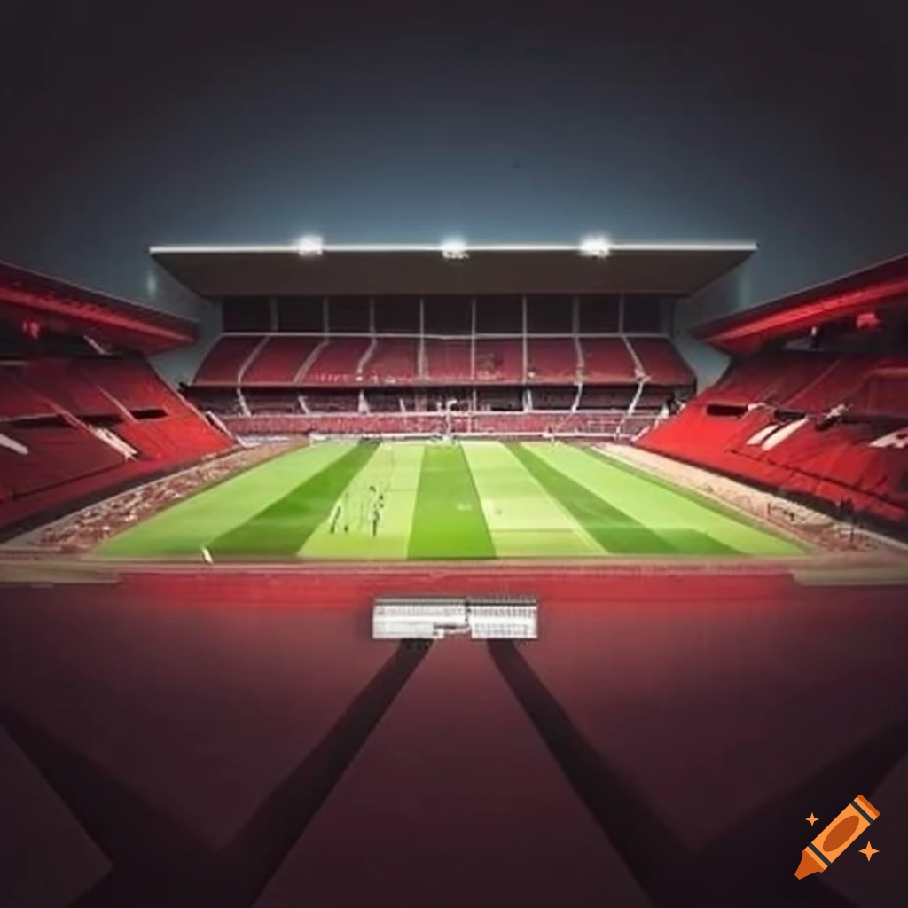 Upgraded pittodrie stadium on Craiyon