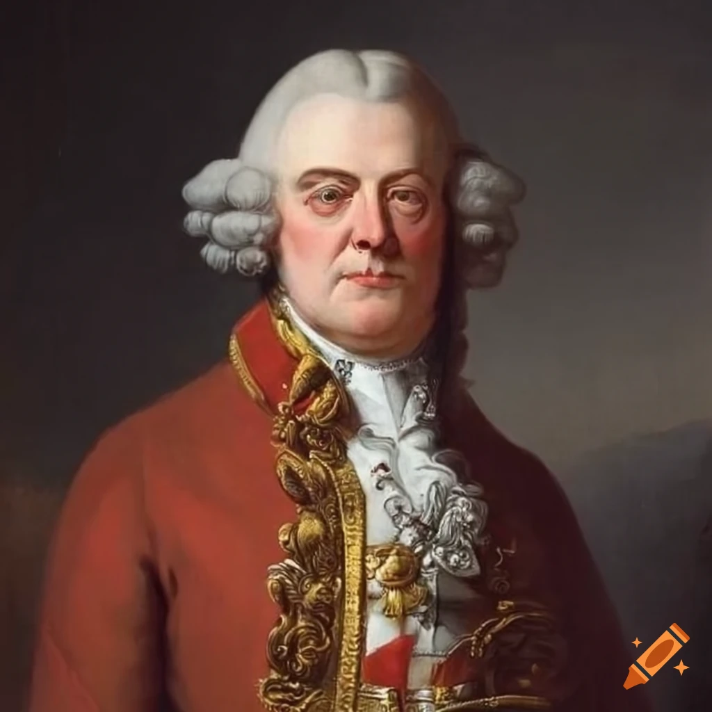 18th century portrait of french nobility by john goodman on Craiyon