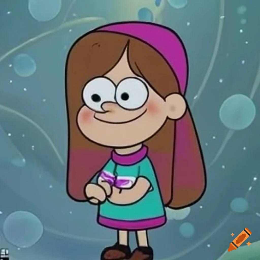 Photo-realistic mabel pines as the goddess venus on Craiyon