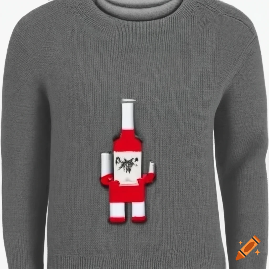 Holiday vape sweater on Craiyon