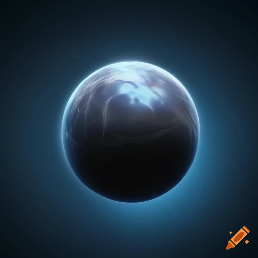 Dyson sphere concept illustration on Craiyon