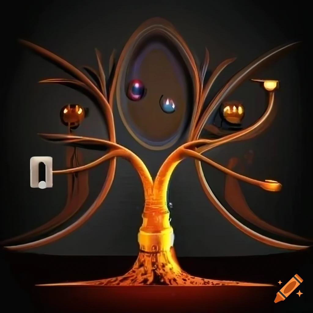 Tree of Knowledge illustration representing expertise in three software ...