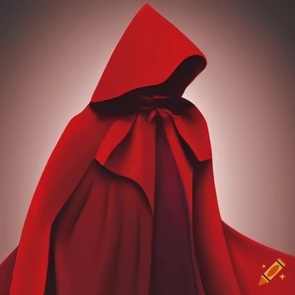 Red cloak on Craiyon