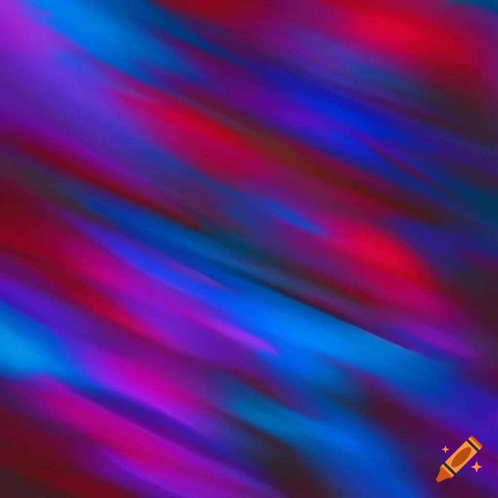 Abstract mix of red, blue, and purple in a dark and saturated palette ...