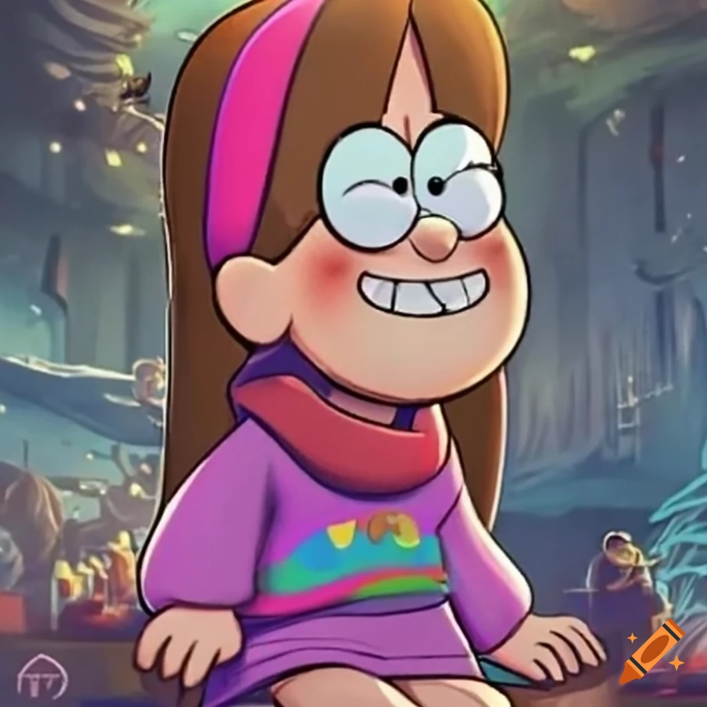 Mabel Pines Cartoon Character On Craiyon