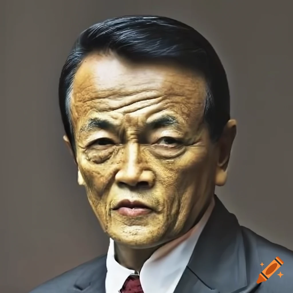 Japanese politician in traditional attire on Craiyon