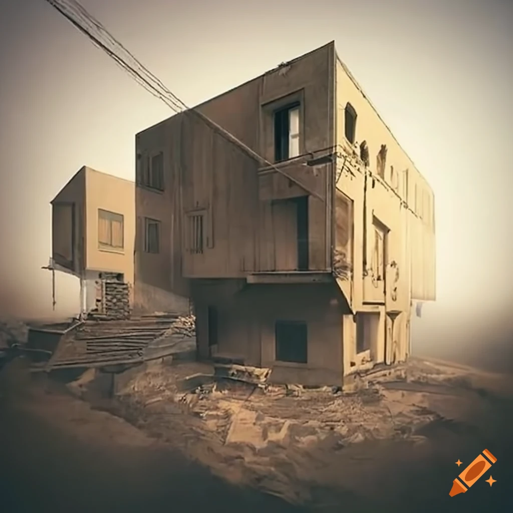 Reconstructing a house and building new structures on dilapidated ...