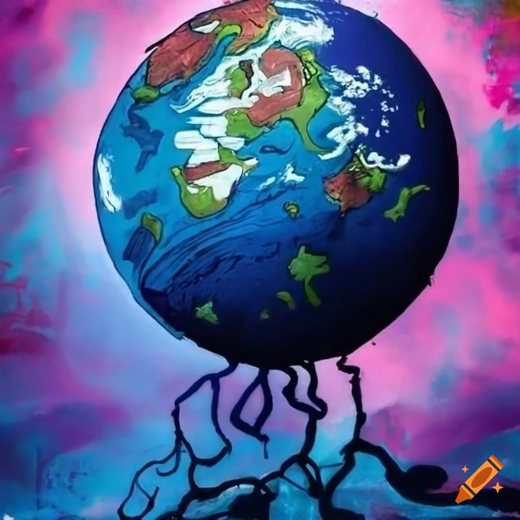 Planet Earth Bilder erstellt auf Craiyon