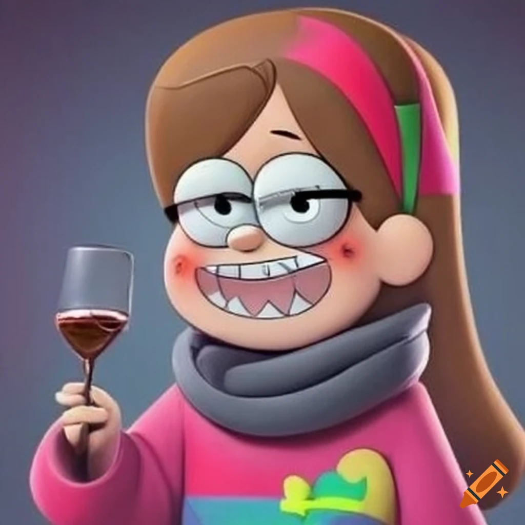 Mabel Pines Cartoon Character On Craiyon