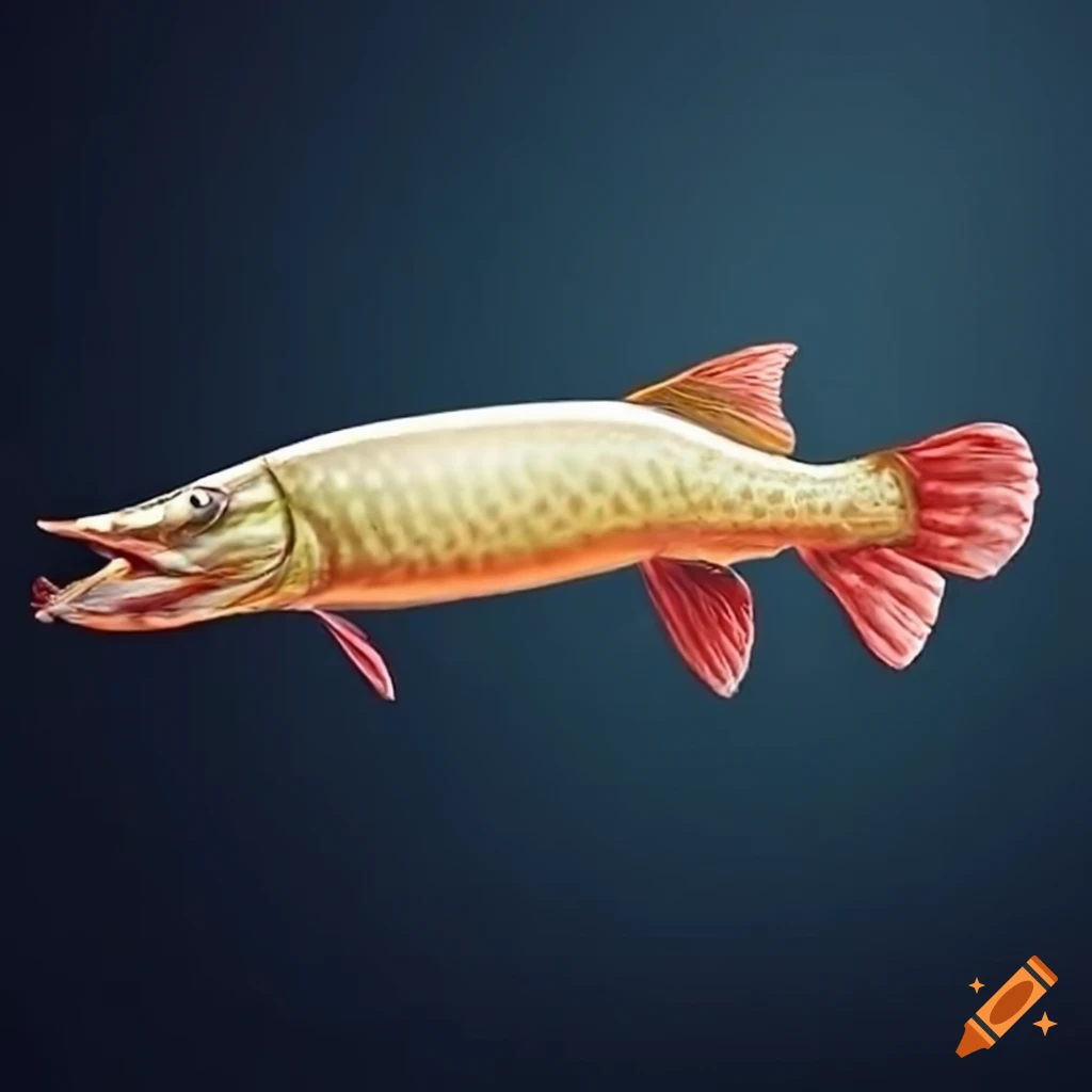 Kid fishing for musky on Craiyon