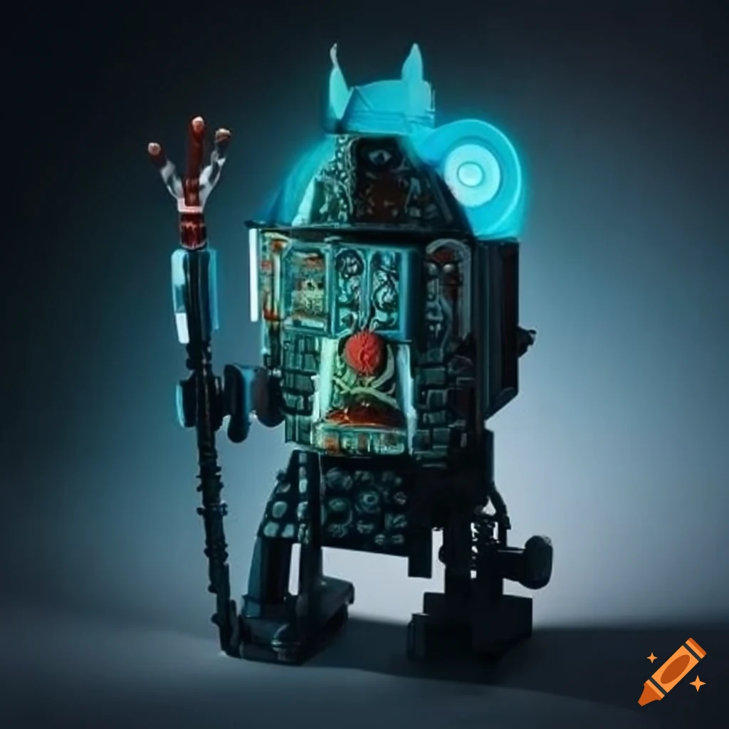 Strange surrealist toys including trucks, dolls, legos, houses ...