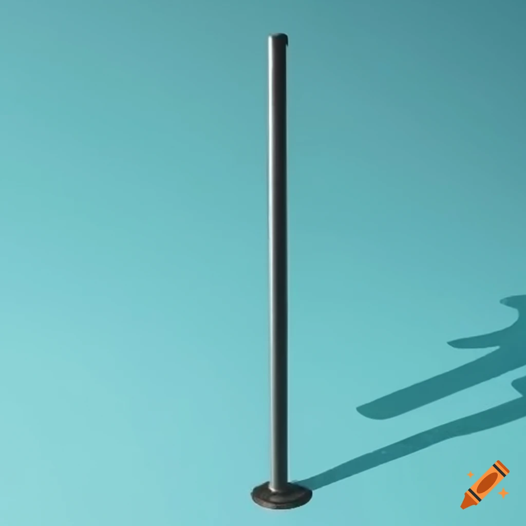 Metal pole on Craiyon