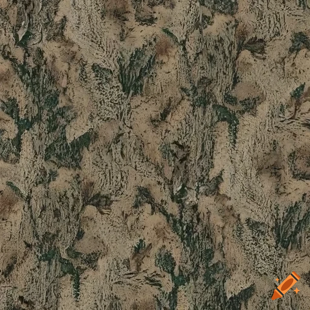 Intricate mossy oak texture in earthy colors on Craiyon