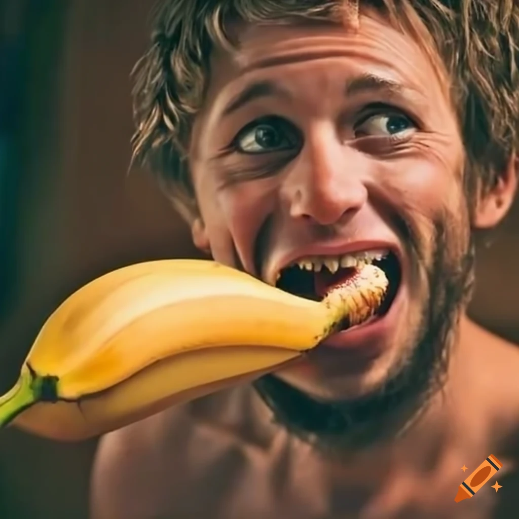 Blake singing sweet home alabama while eating a banana on Craiyon