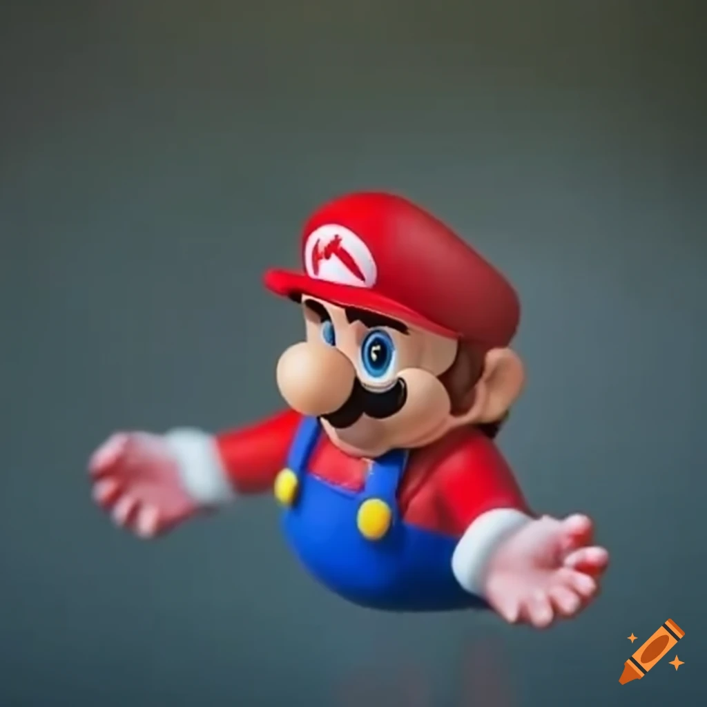 Mario without arms on Craiyon