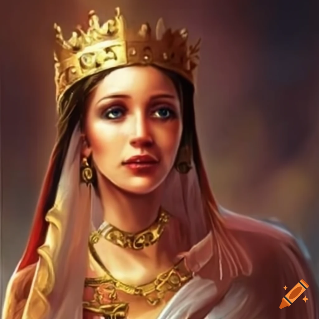 Queen sheba of the bible on Craiyon