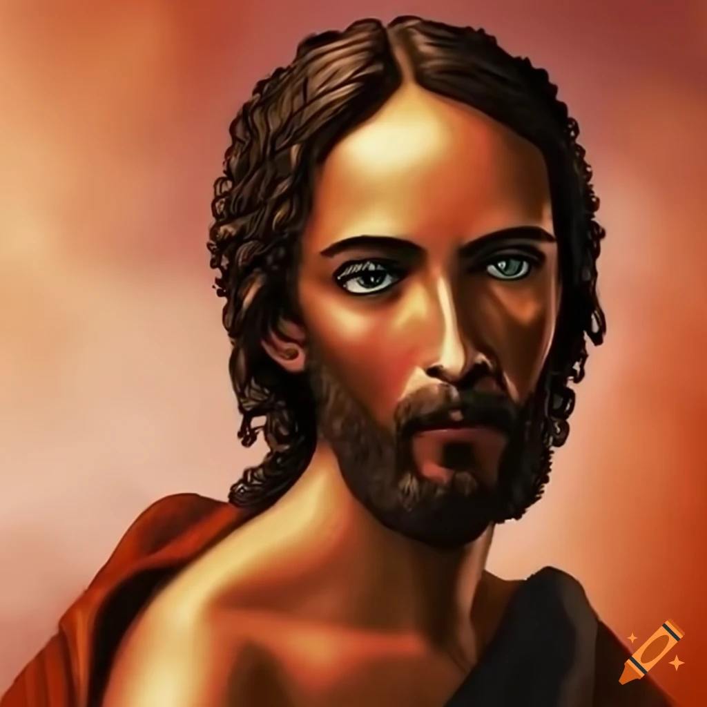 Accurate representation of jesus with transgender identity on Craiyon