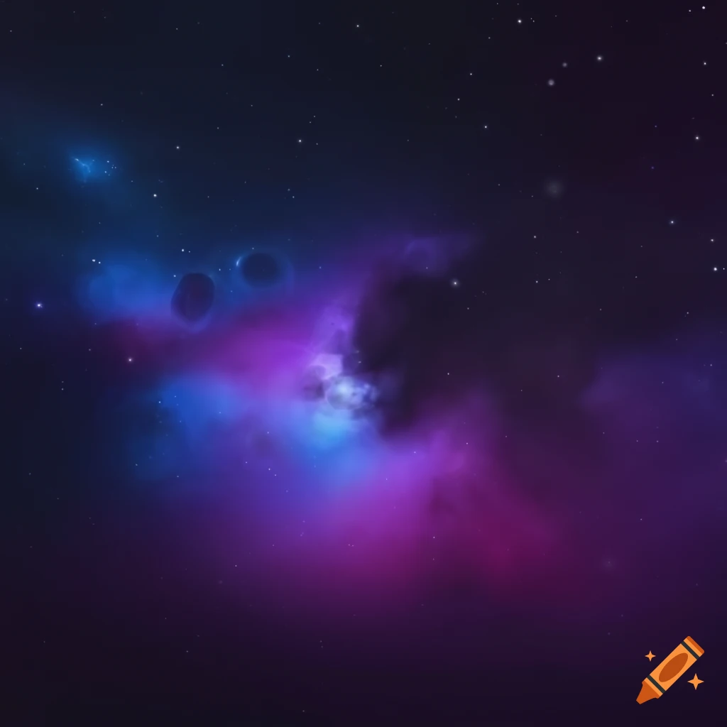 Space void with stars background on Craiyon