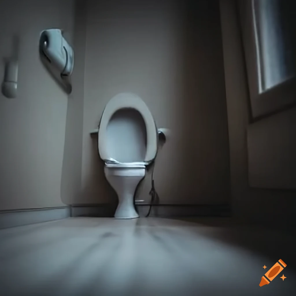 Scared toilet on december 26th on Craiyon