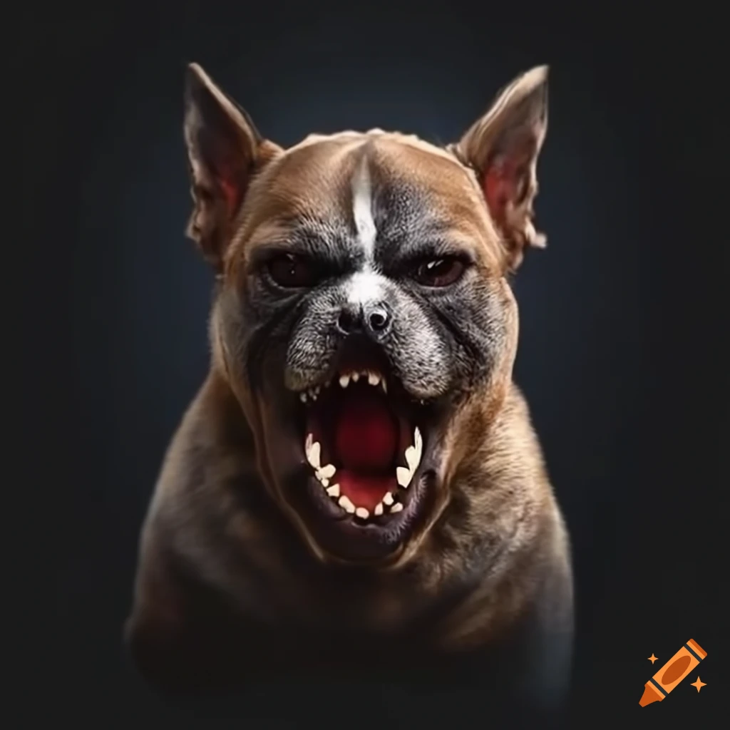 Very Angry Dog Angry Dog Great Template Vintage