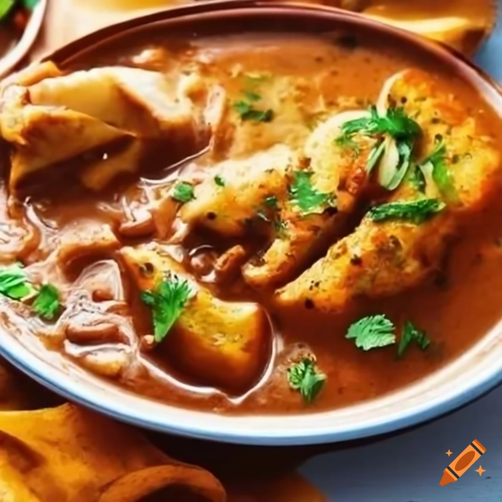 Pakistani food recipe on Craiyon