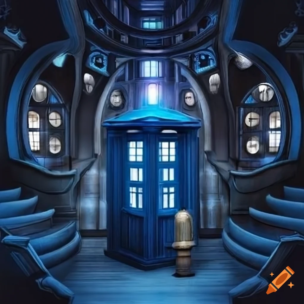 Tardis interior on Craiyon