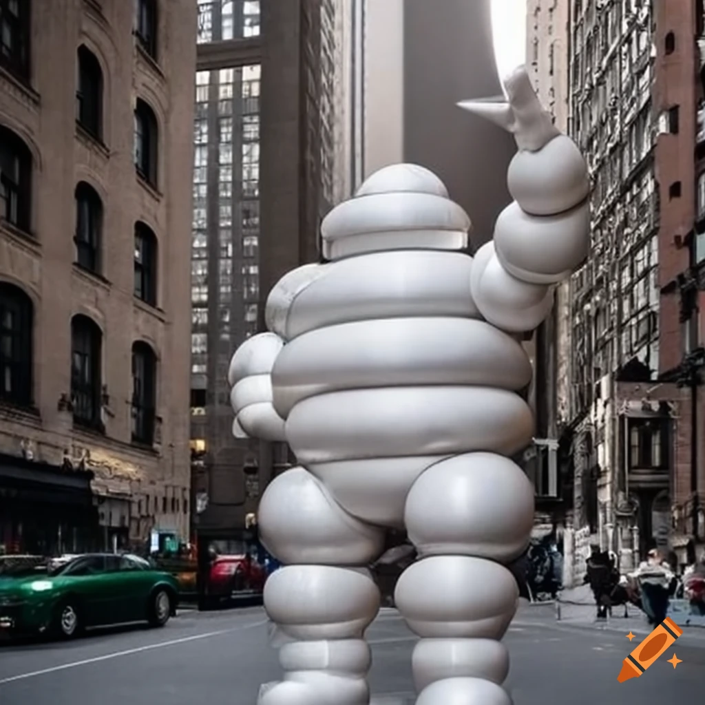 Bibendum gigante on Craiyon