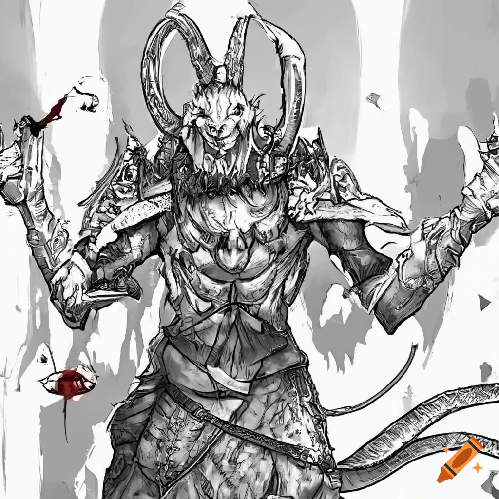 Anthropomorphic rat king character art for rpg on Craiyon