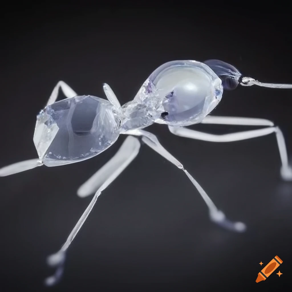 Mythical crystal ant on Craiyon