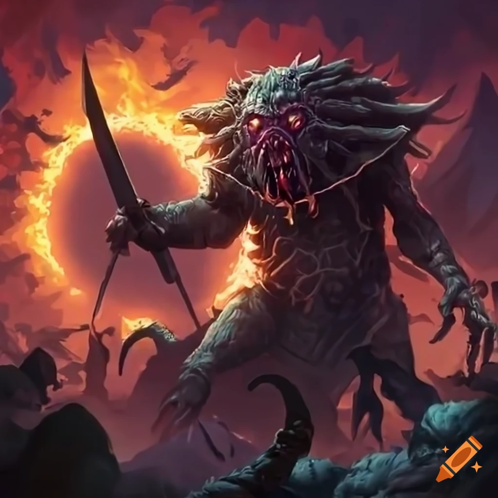 Sun-corrupted monster resistant to bullets in a Dungeons and Dragons ...