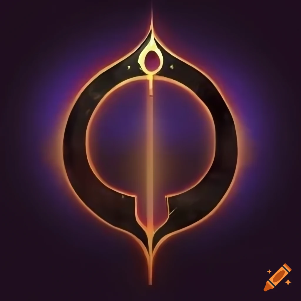 Symbol of the umbral enclave shadow organization on Craiyon