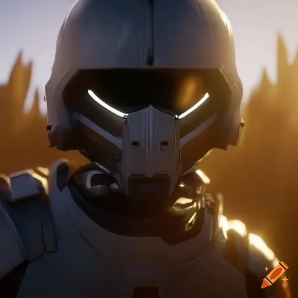 American sci-fi soldiers racing through grassland with tron legacy ...