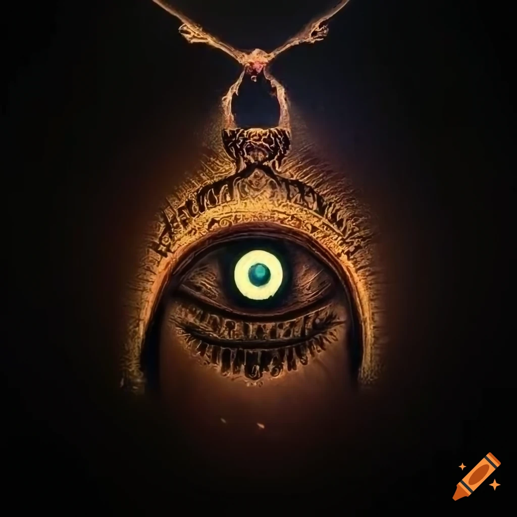 Iconic sigil incorporating The Eye of Providence, The Third Eye, The ...