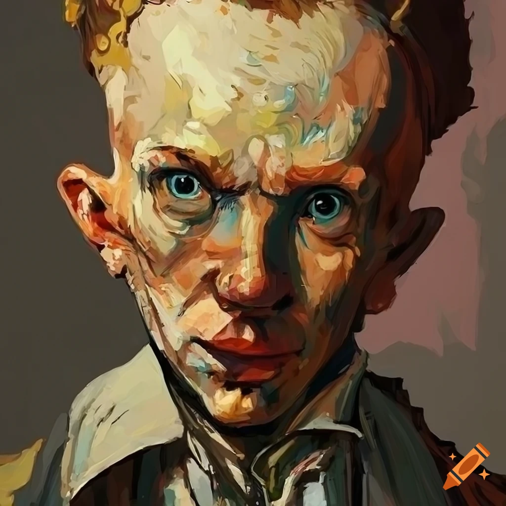 Portrait of Elmer Fudd with high detail in illustration on Craiyon