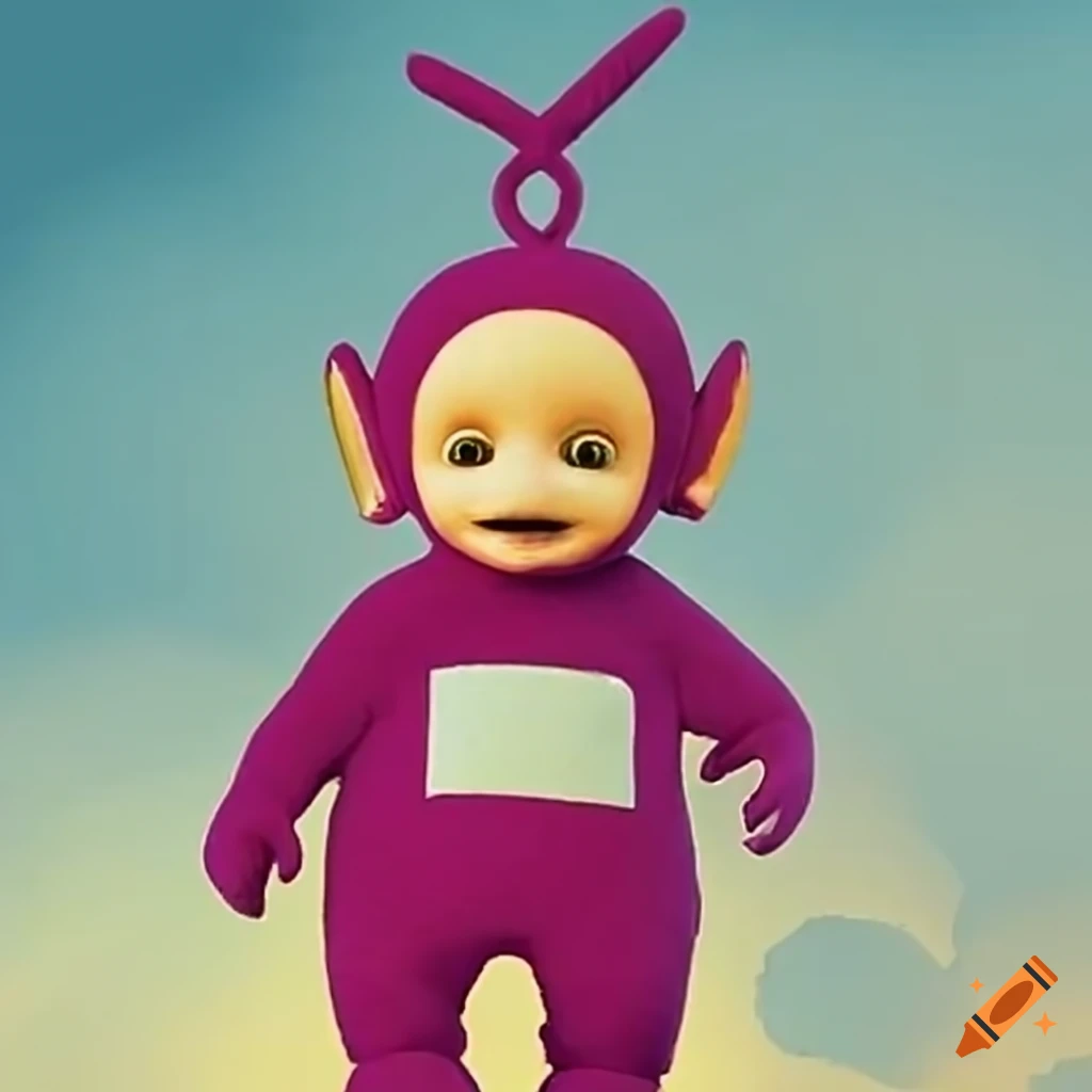 Teletubbies characters on Craiyon