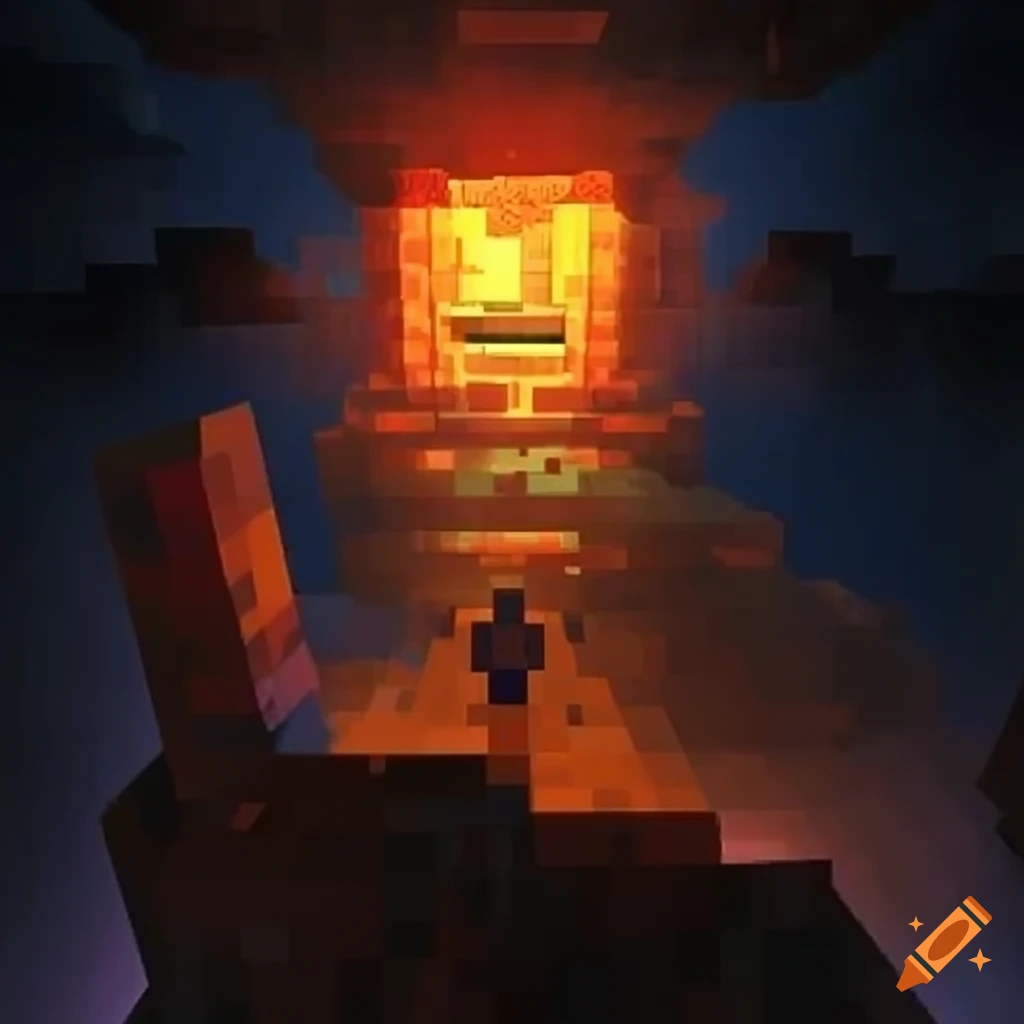 Minecraft on Craiyon