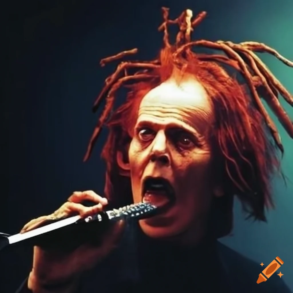 Weird german avantgarde musician on Craiyon