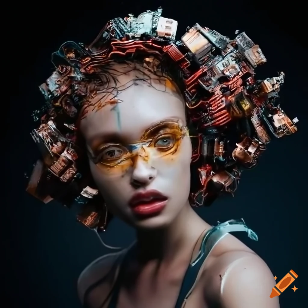 Messy and improperly soldered circuit board with wiring and components ...