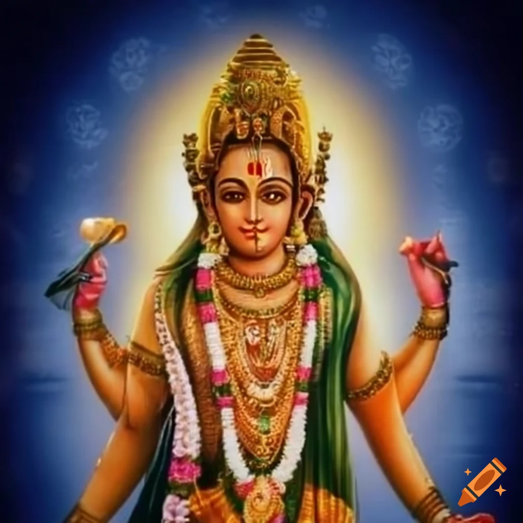 Navdha bhakti and sravanam on Craiyon