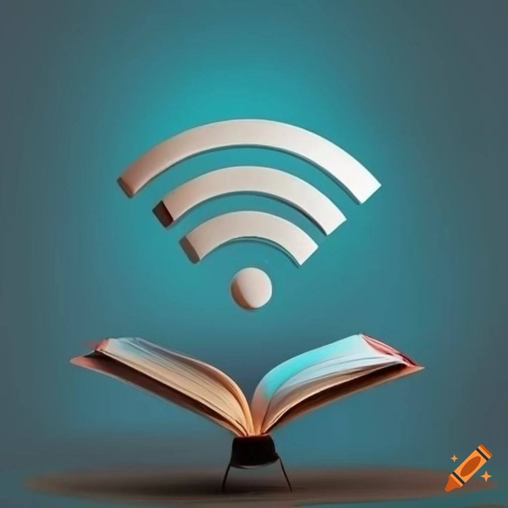 Wi-fi 101 book cover on Craiyon