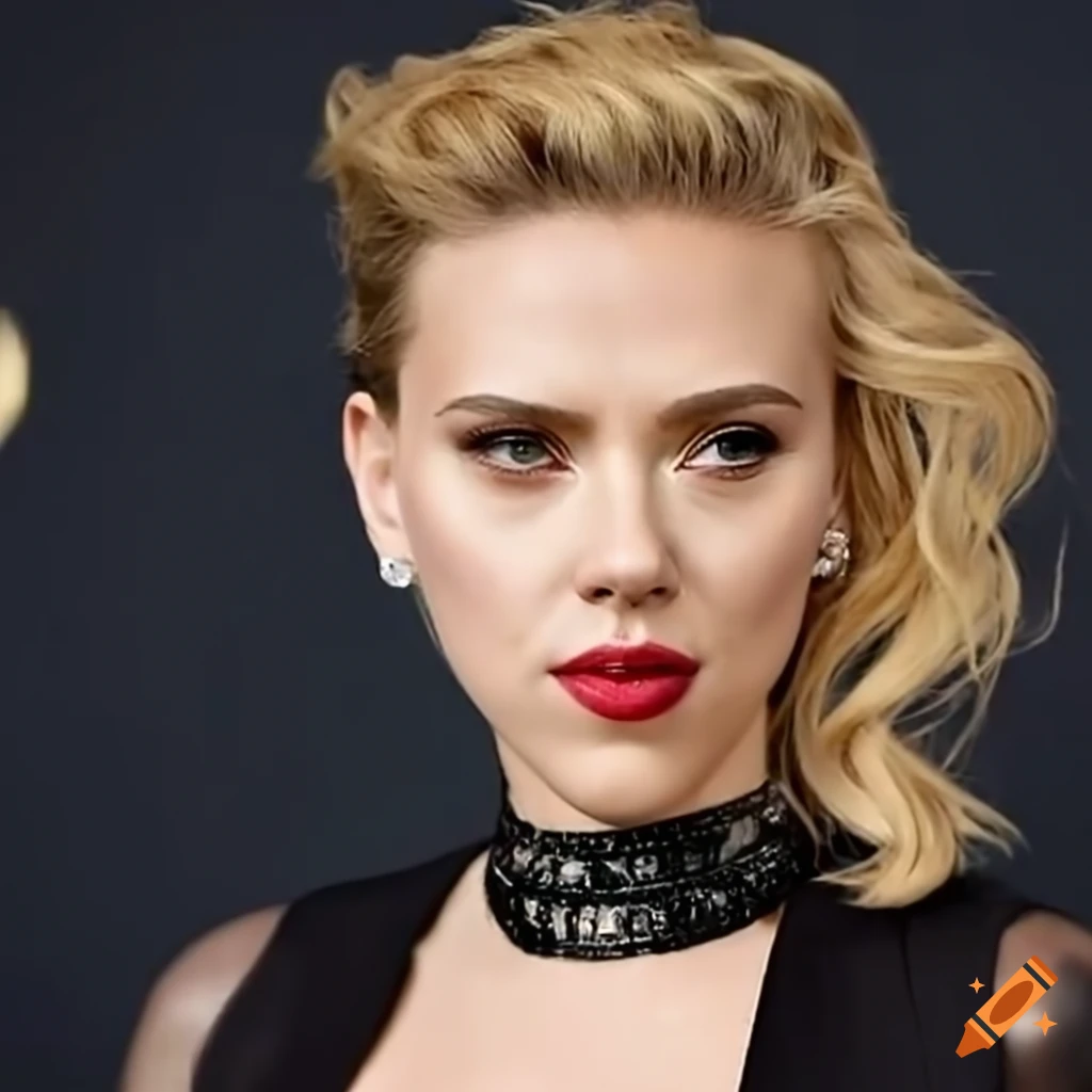 Scarlett johansson on Craiyon