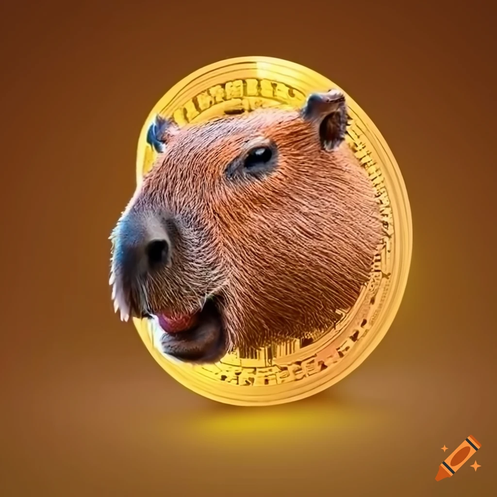 Capybara cryptocurrency on Craiyon