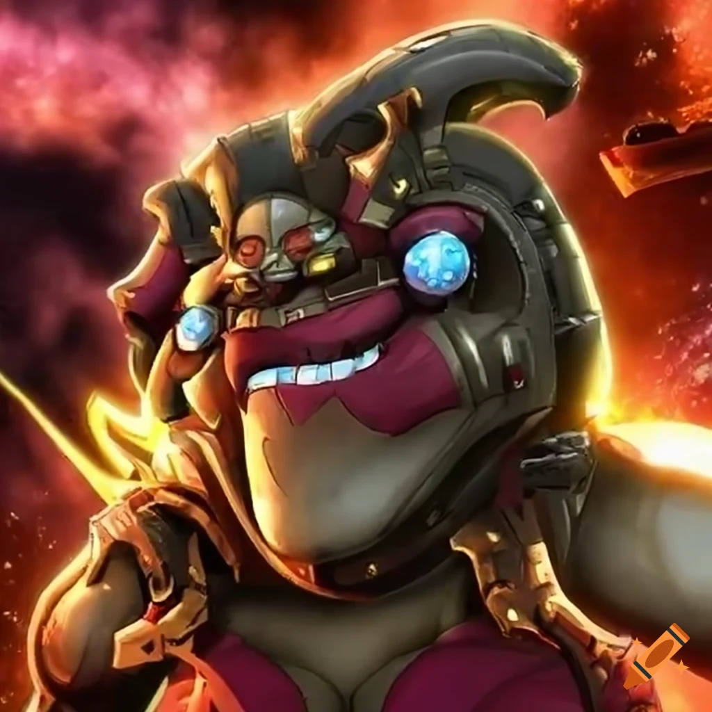 Female ogres in a spaceship on Craiyon