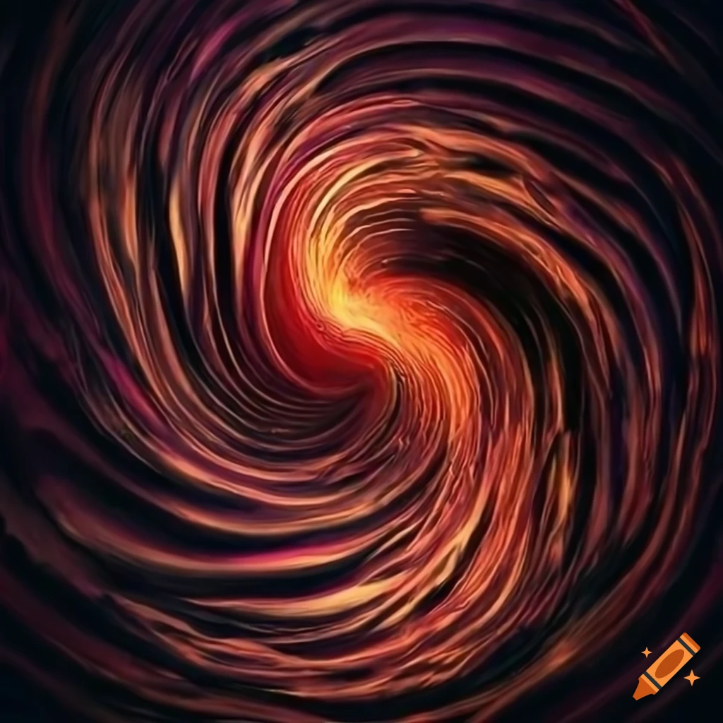 Artistic representation of chaotic and unpredictable Hell on Craiyon