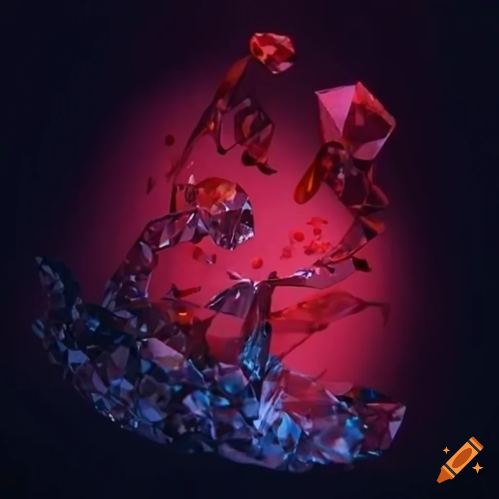 Bleeding diamonds on Craiyon